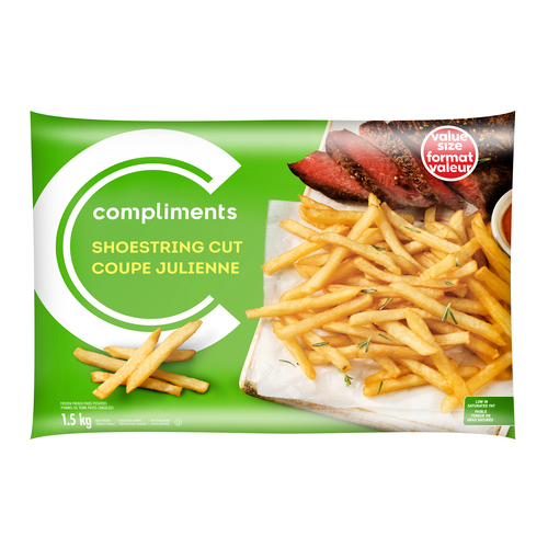 Shoestring Fried Potatoes 1.5 kg | Compliments.ca