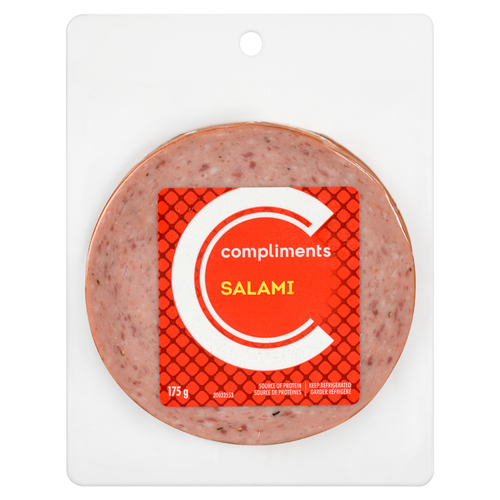 Sliced Salami 75 g | Compliments.ca