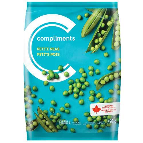 Small Peas 750 g | Compliments.ca