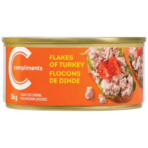 Turkey Flakes 156 g | Compliments.ca