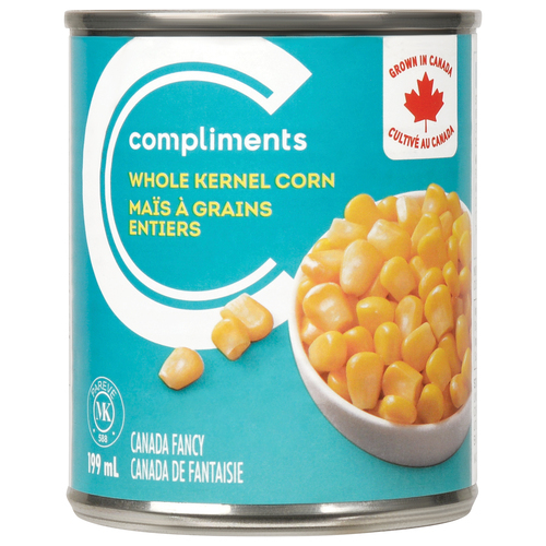 Whole Kernel Corn 199 ml | Compliments.ca