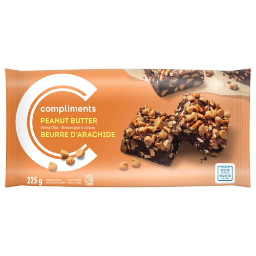 Baking Chips Peanut Butter 225 g | Compliments.ca