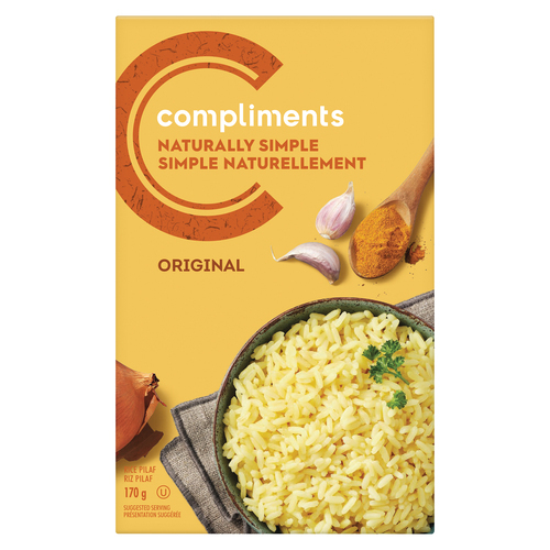 Naturally Simple Rice Pilaf Original 170 g | Compliments.ca