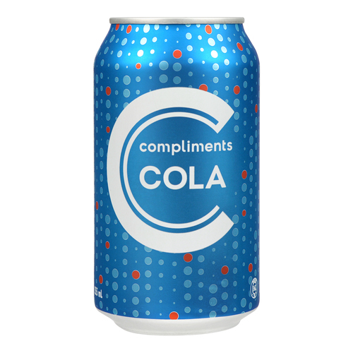 Soft Drink Blue Cola 355 ml | Compliments.ca