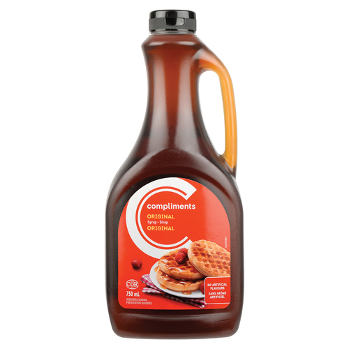 Syrup Original 750 ml | Compliments.ca