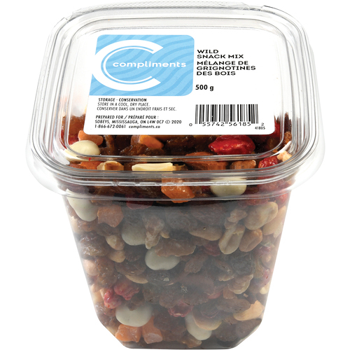 Wild Snack Mix 500 g | Compliments.ca