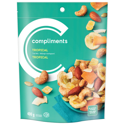 Trail Mix Tropical Nuts 400 g | Compliments.ca