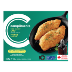 3 ways with Salt & Malt Vinegar Breaded Cod | Compliments.ca